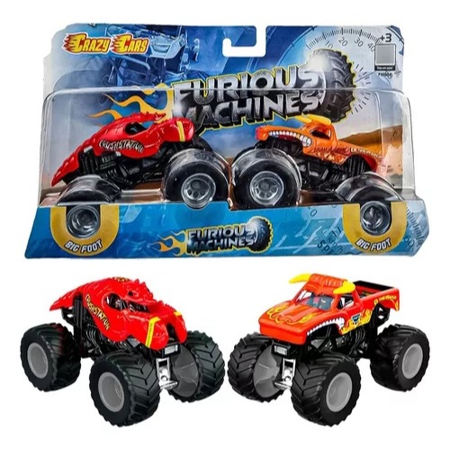FURIOUS MACHINES CRUSHSTATION E EL TORO LOCO - SAPICO TOYS | Shopee Brasil