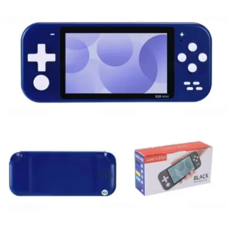 Mini Console Portátil PSP De 4,3 Polegadas Com Tela IPS 8GB 6000+ Jogos ...
