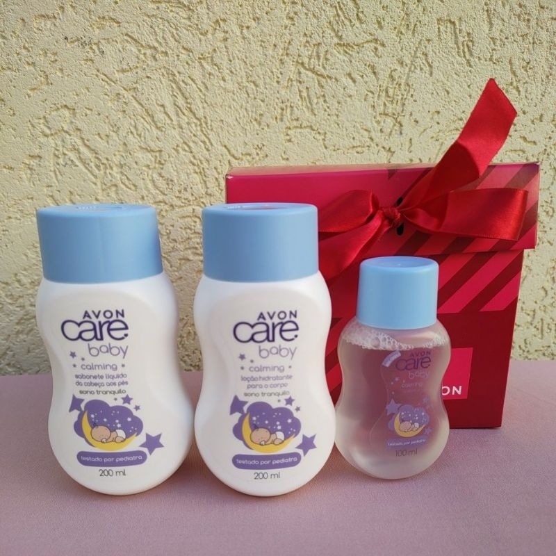 Conjunto infantil Avon Care baby calming | Shopee Brasil