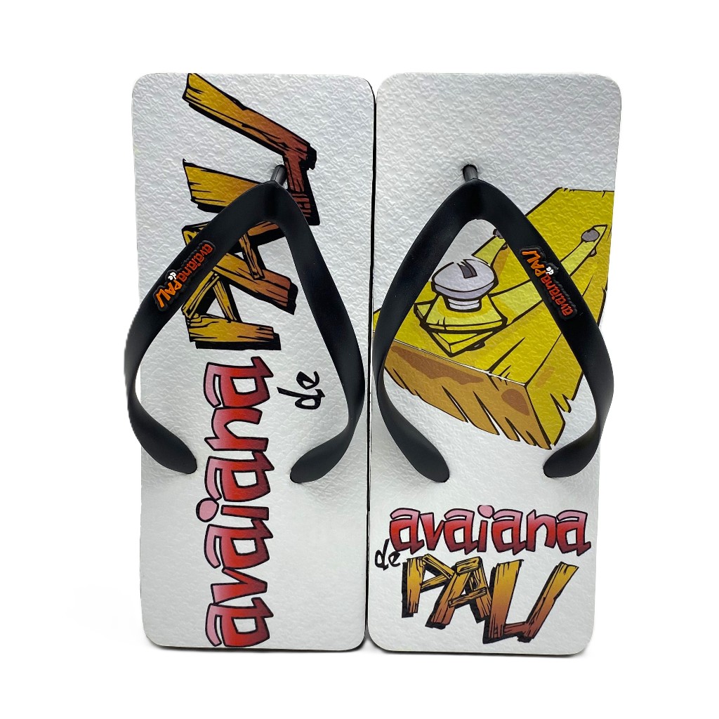 Chinelo Quadrado La Plata Unissex Adulto Avaiana De Pau | Shopee Brasil