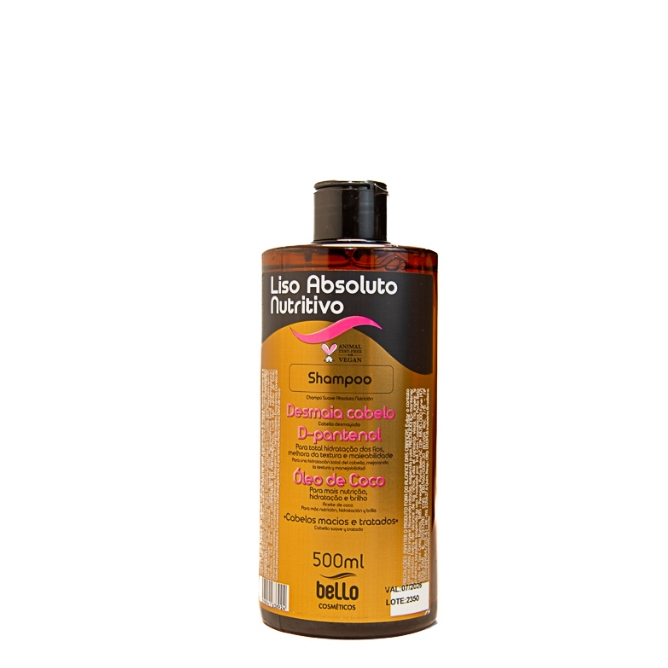BELLO COSMÉTICOS SHAMPOO 500ML | Shopee Brasil