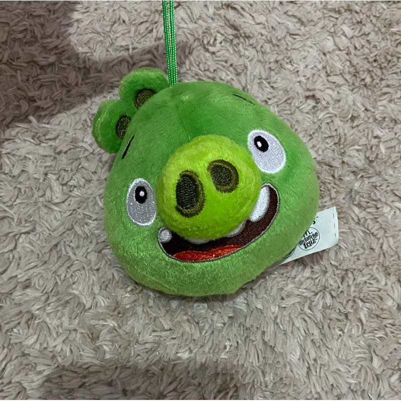 Pelúcia Angry Birds Porco Verde | Shopee Brasil