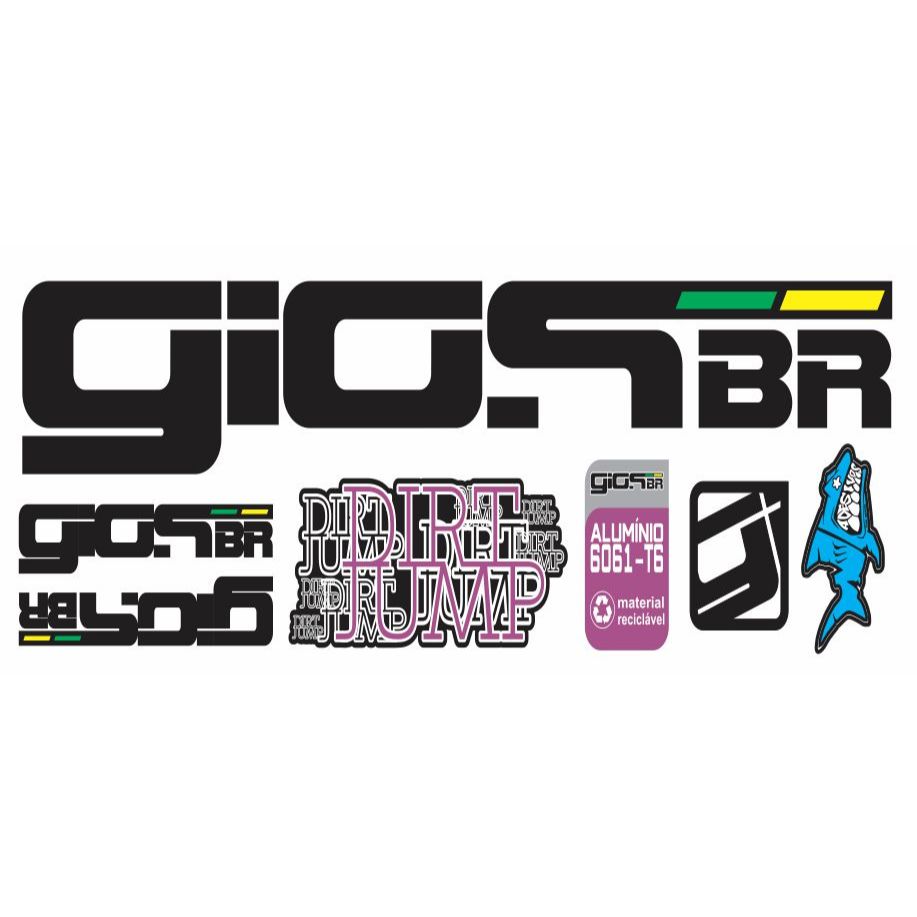 Adesivo kit Gios DJ 2015 | Shopee Brasil