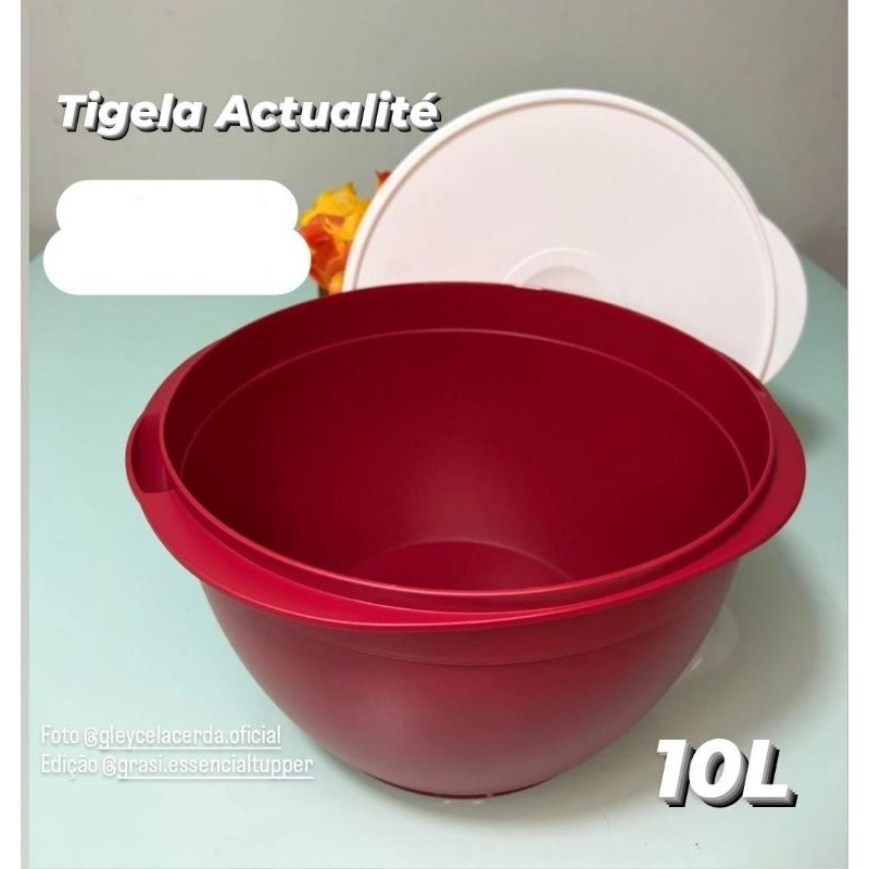 Tigela Actualité 10L Tupperware Original | Shopee Brasil