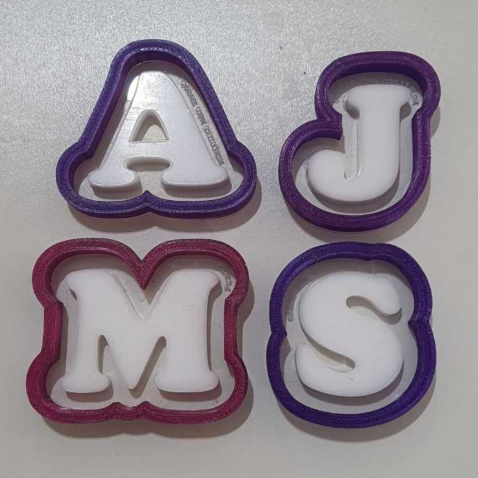 Matriz Letra INDIVIDUAL- Para fabricação em Moldes | Shopee Brasil