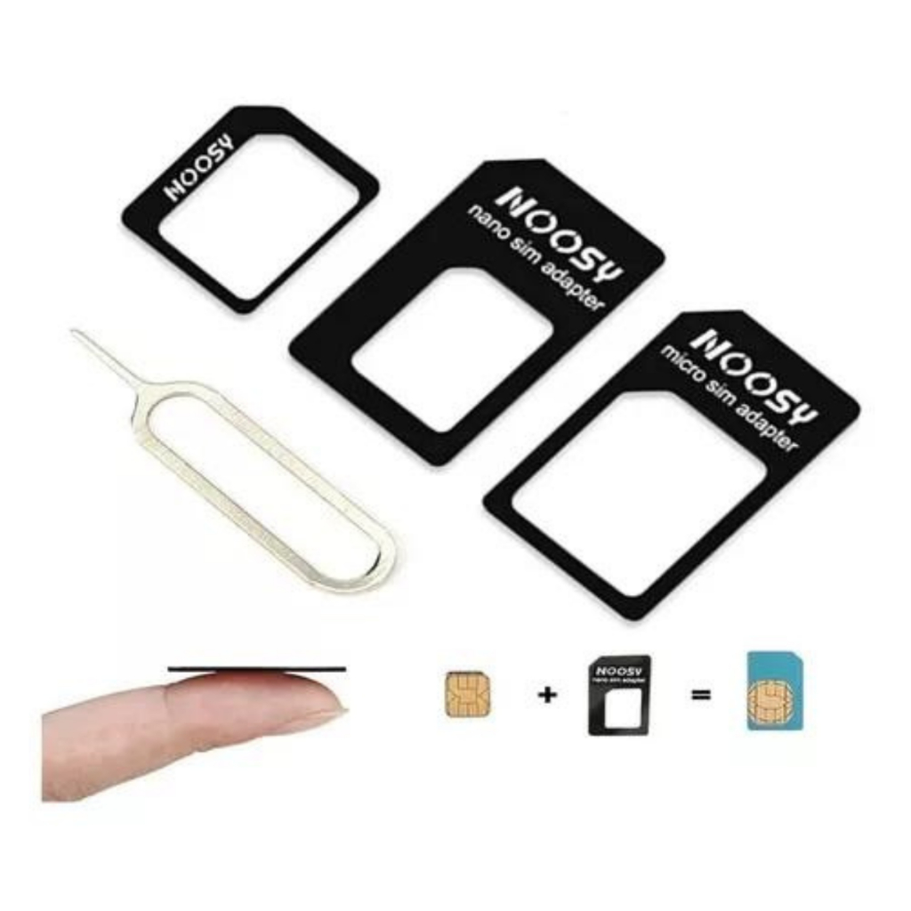 Moldura P/ Chip Adaptador 3 Em 1 Mini Micro Nano E Sim Card | Shopee Brasil