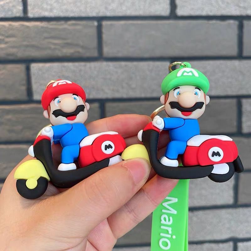 CHAVEIRO Boneca super mario Luigi Mickey Minnie Goku Dragon Urso Pooh ...