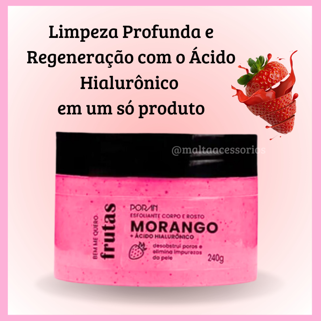Esfoliante Corpo morango/ Pitaya/ pêssego/ melancia/manga rosa ...