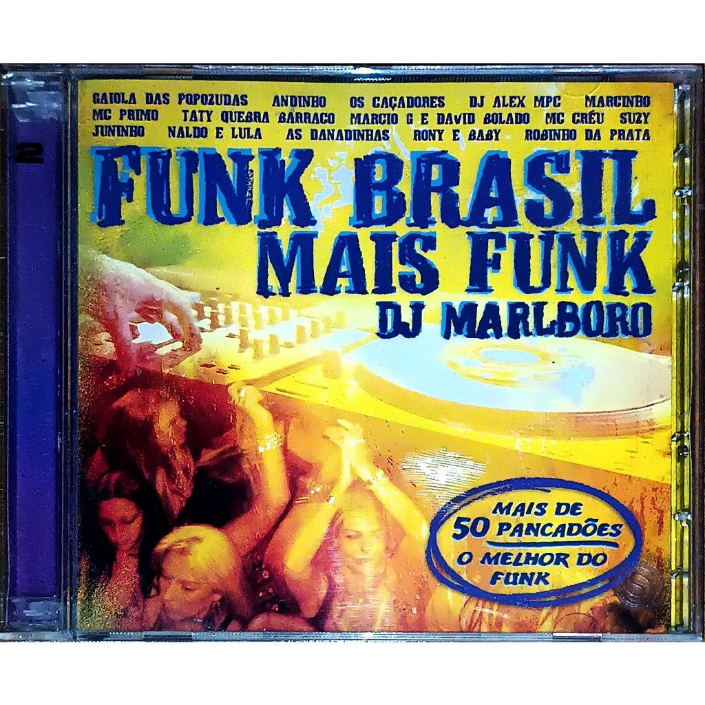 CD Funk Brasil, Mais Funk - DJ Marlboro (Duplo) | Shopee Brasil