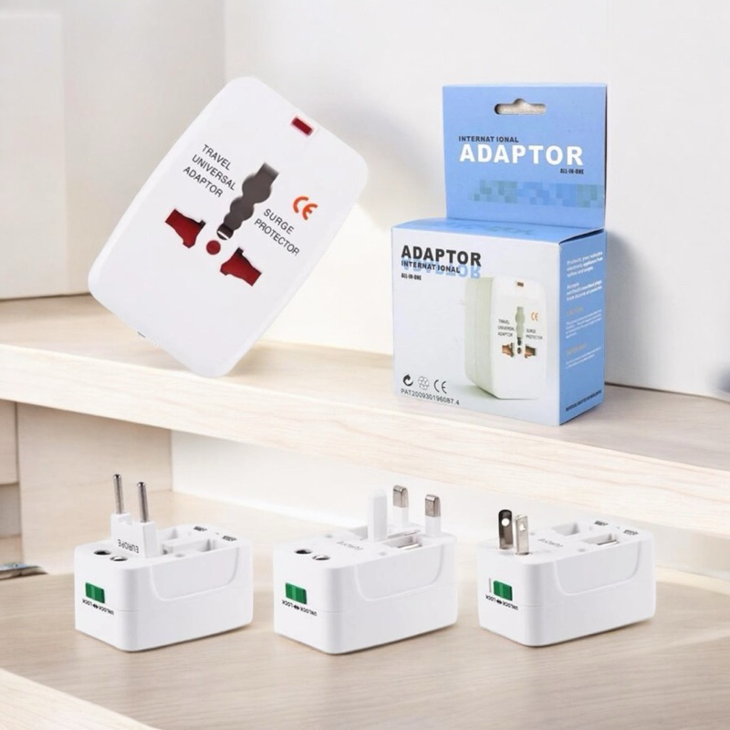 Tomada adaptador Universal Bivolt -Benjamim Para Viagem Internacional ...