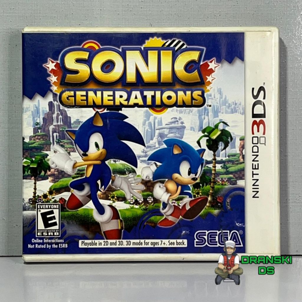 Sonic Generations 3DS (Leia) | Shopee Brasil