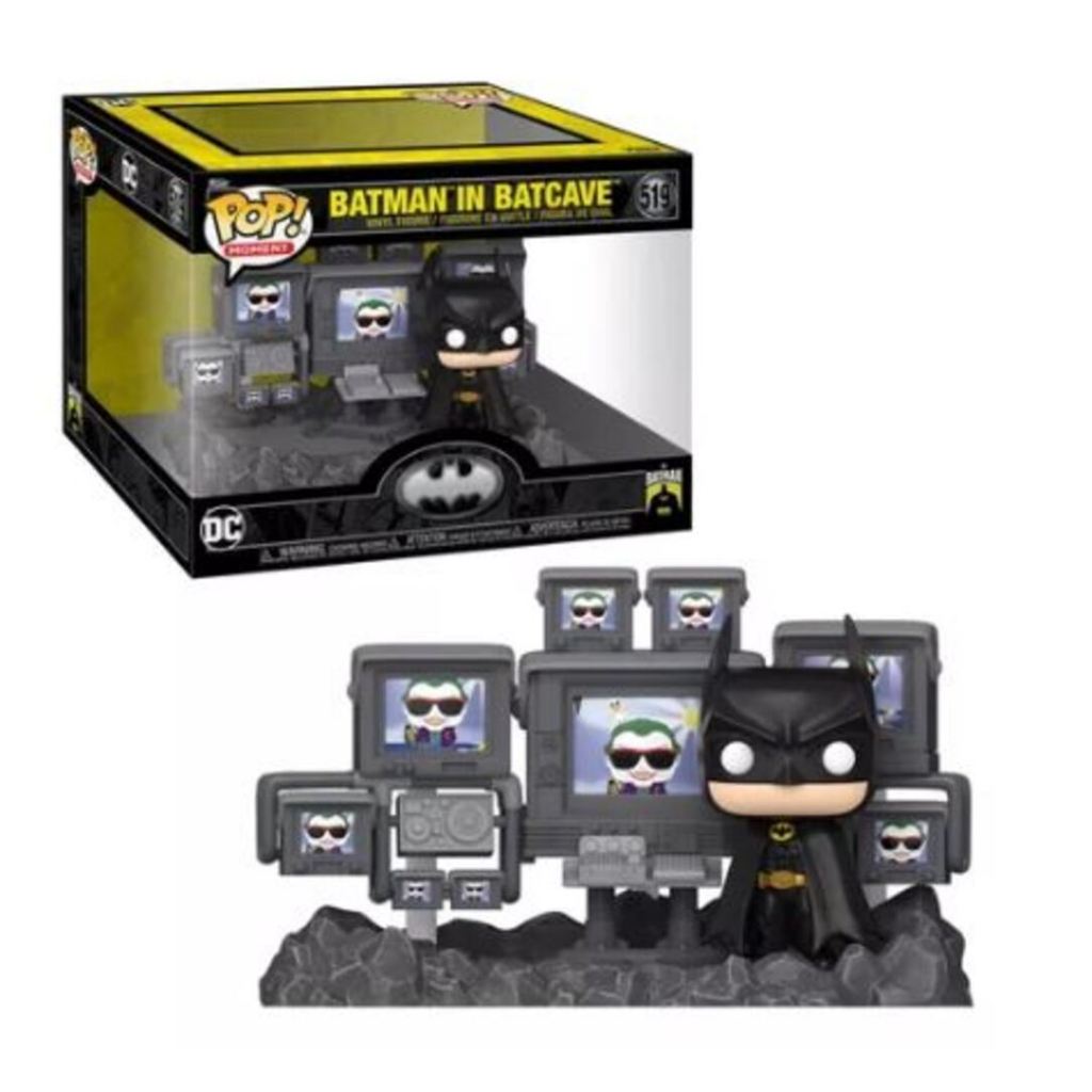 Funko Pop Dc 519 - Batman in Batcave | Shopee Brasil