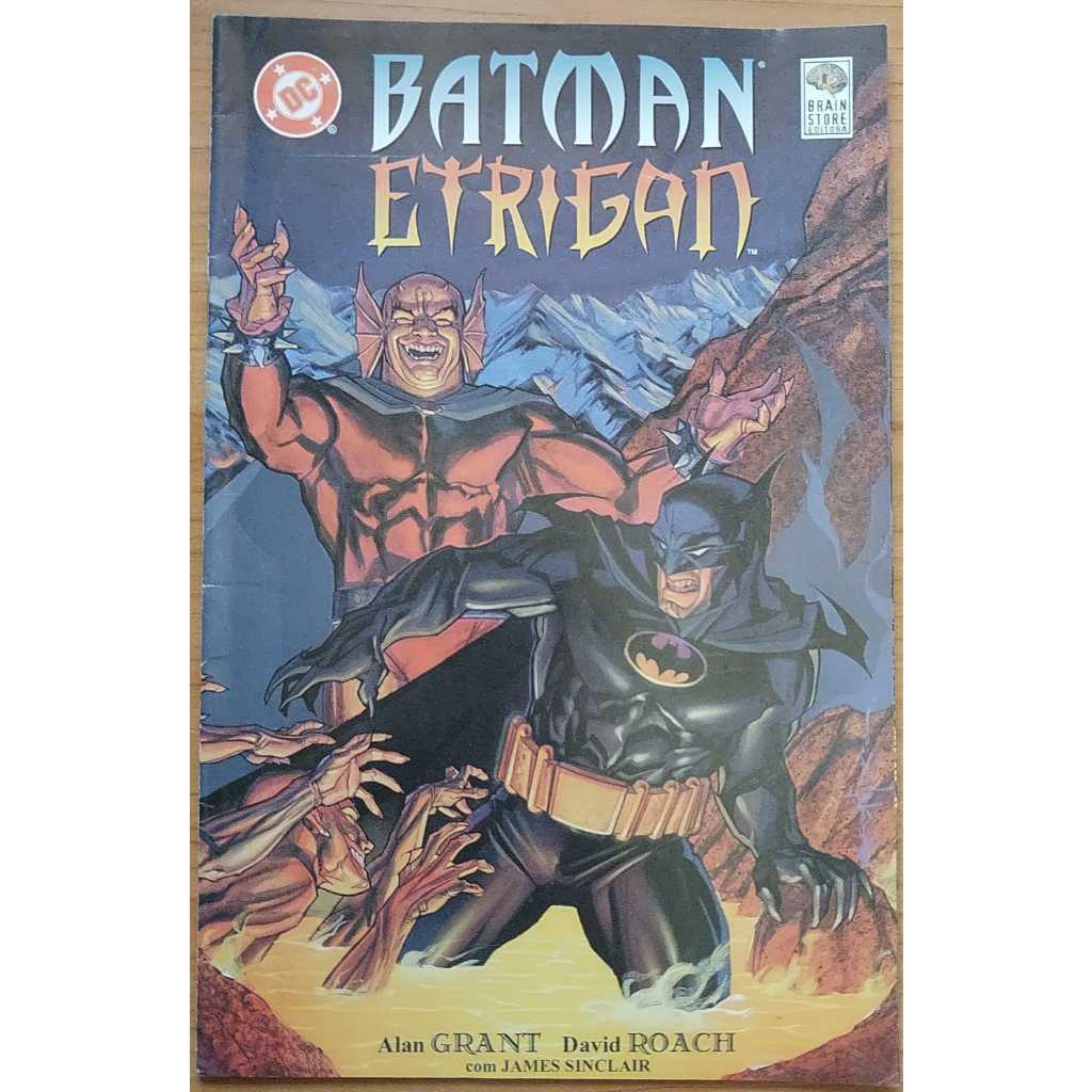 HQ - Batman Etrigan - Alan Grant e David Roach - DC Comics | Shopee Brasil