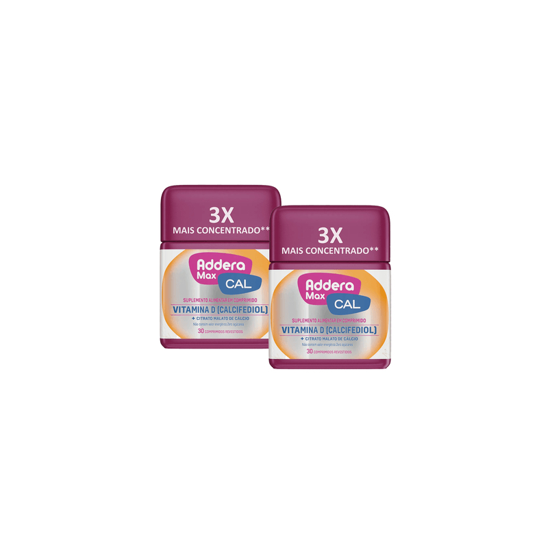 Kit 2 Addera Max Cal 30 comprimidos | Shopee Brasil