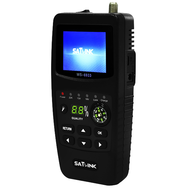 Localizador de Satélite Satlink WS-6933 2.1'' com Micro USB - Preto ...