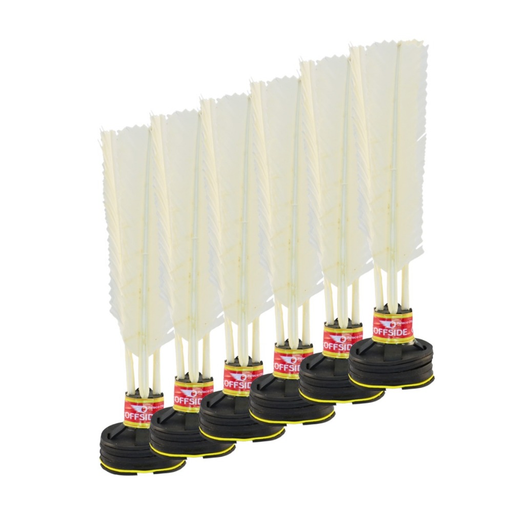 Peteca Oficial Profissional Refletiva Com Sinalizador Offside Kit com 6 ...
