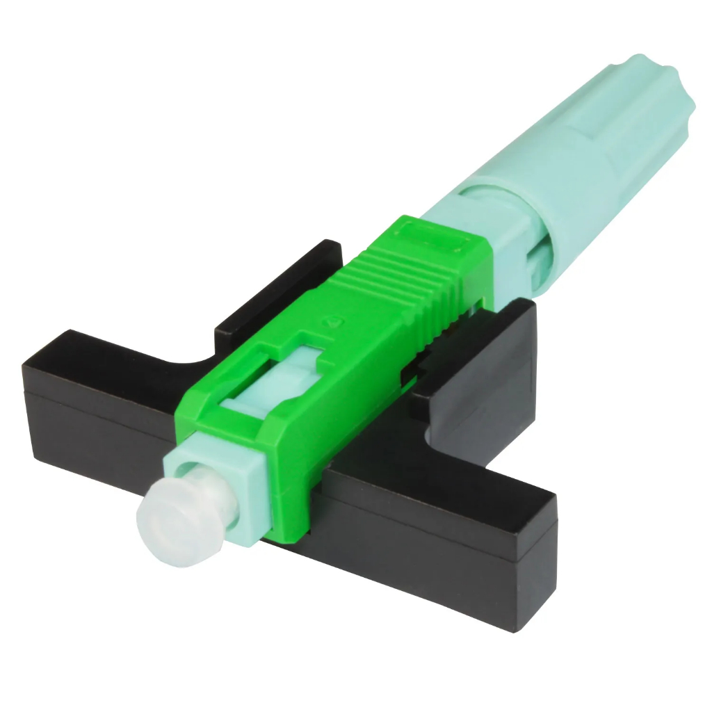 Conector Óptico Fast Connector T-Rosca Tipo Boot SC-APC Verde Monomodo | Shopee Brasil