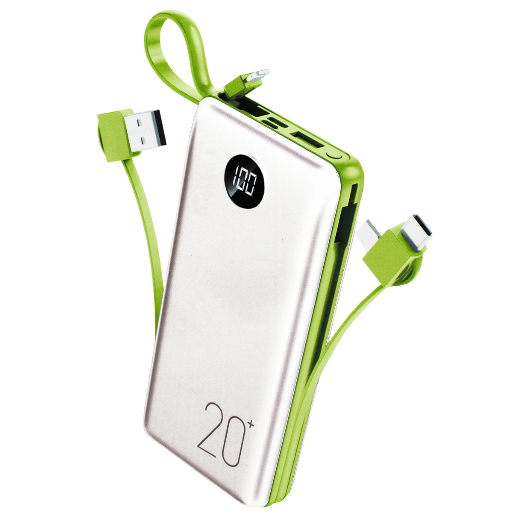 Carregador Portátil Turbo Power Bank 20000mah Original | Shopee Brasil