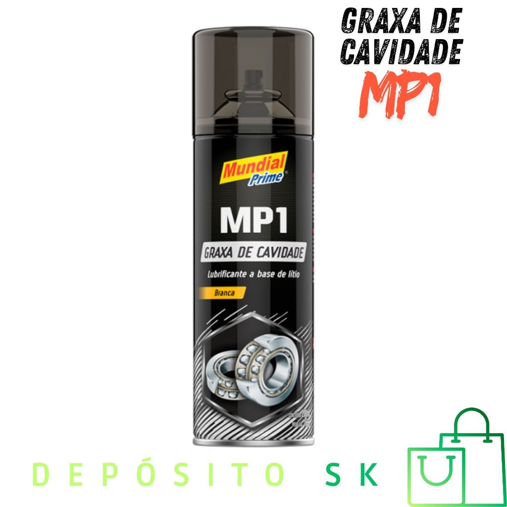 Graxa Branca de Cavidade Spray 300ML Mundial Prime Ideal Para ...