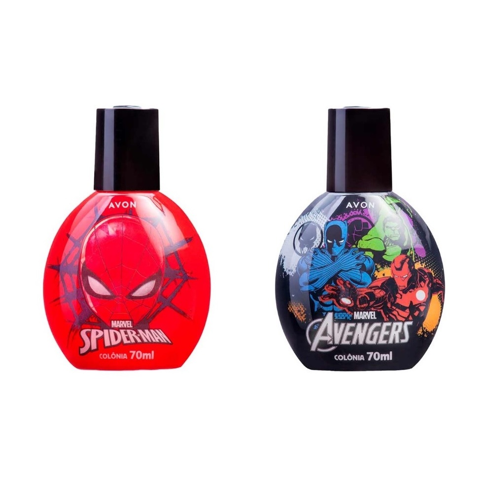 Perfume Colônia Infantil Para Meninos Marvel Avon 70 ml | Shopee Brasil