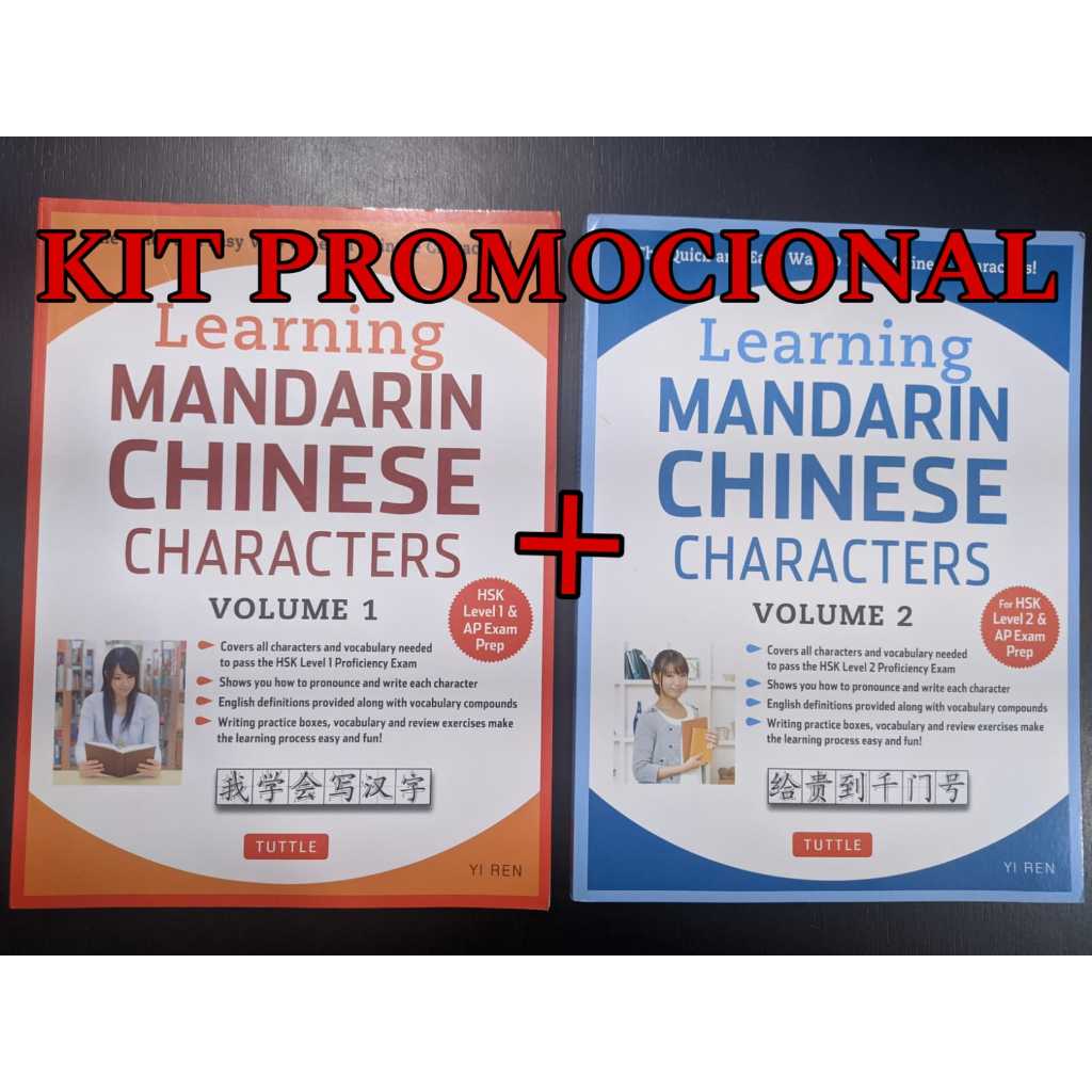 Livro "Learning Mandarin Chinese 1 & 2" Livro Chinês Mandarim | Shopee ...