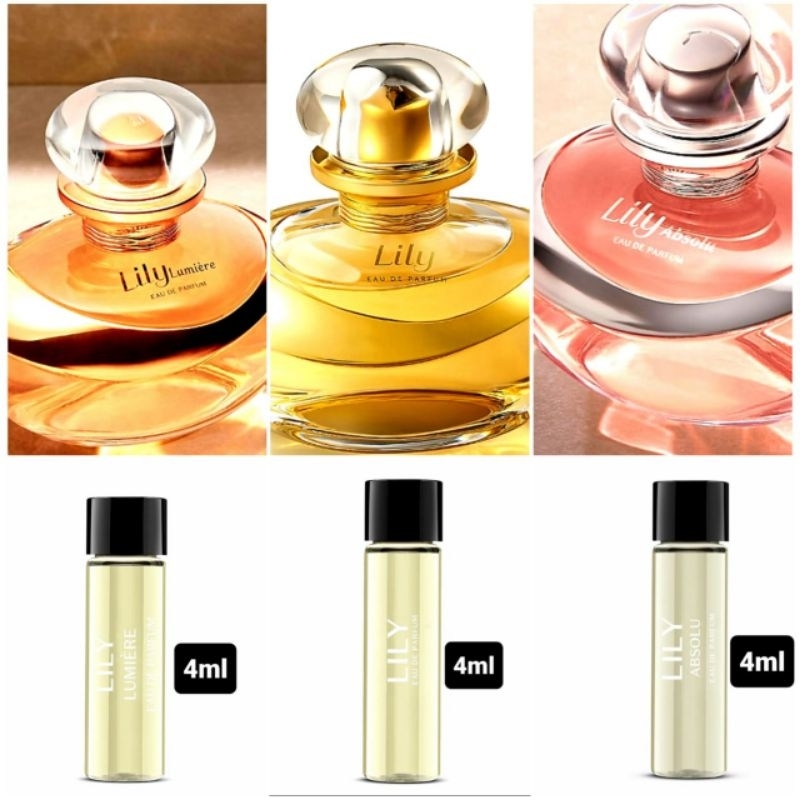 Kit Com 8 Demostrador Deo Parfum Lily 4 ml Cada. | Shopee Brasil
