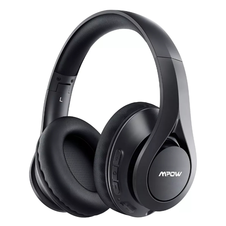 Fone de ouvido Bluetooth Mpow 059 Lite Hifi 5.0 Cvc6.0 60hs 3,5 mm, cor ...