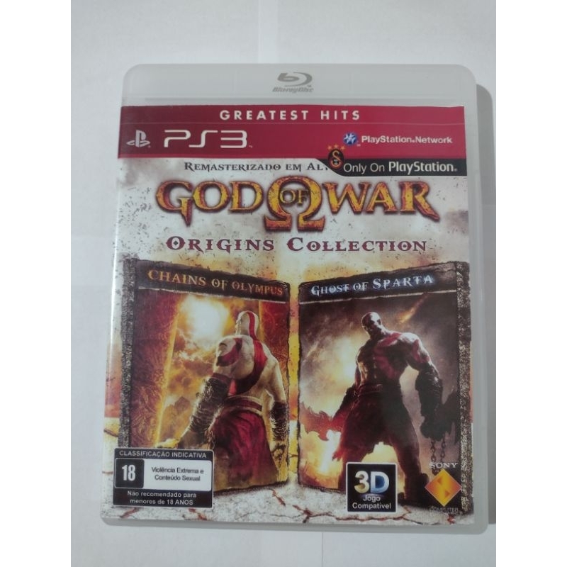 God of War collection 2 para PS3 Hen - Leia a descrição | Shopee Brasil