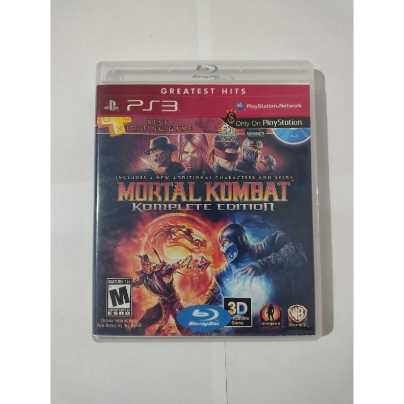 MK 9 ( Mortal Kombat ) para PS3 Hen - Leia a descrição | Shopee Brasil