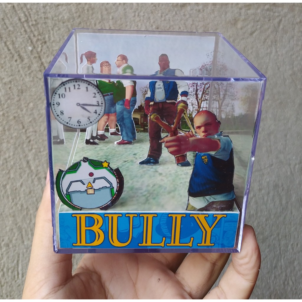 Cubo diorama Bully playstation 2 | Shopee Brasil
