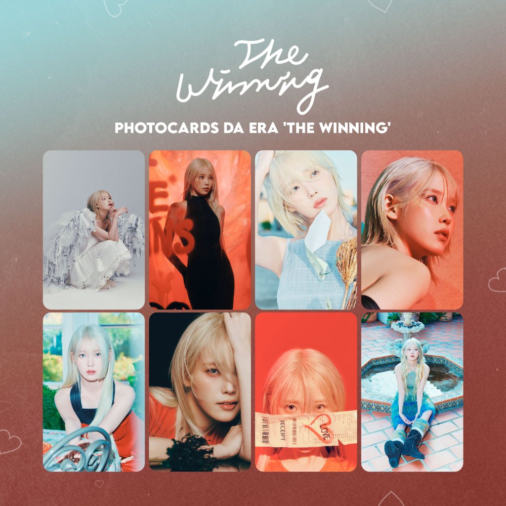 IU 'The Winning' | Kit com photocards | Shopee Brasil