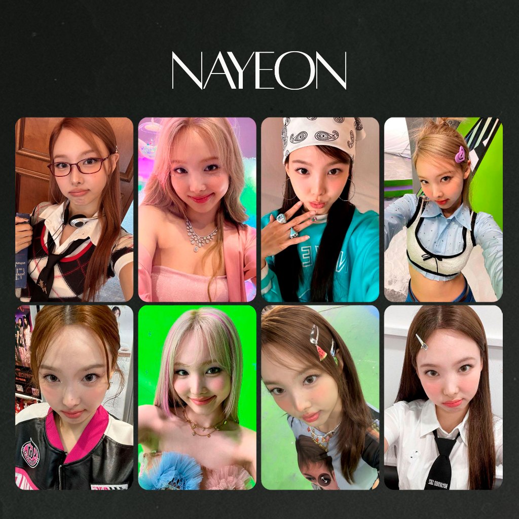Nayeon Photocard | TWICE | Shopee Brasil