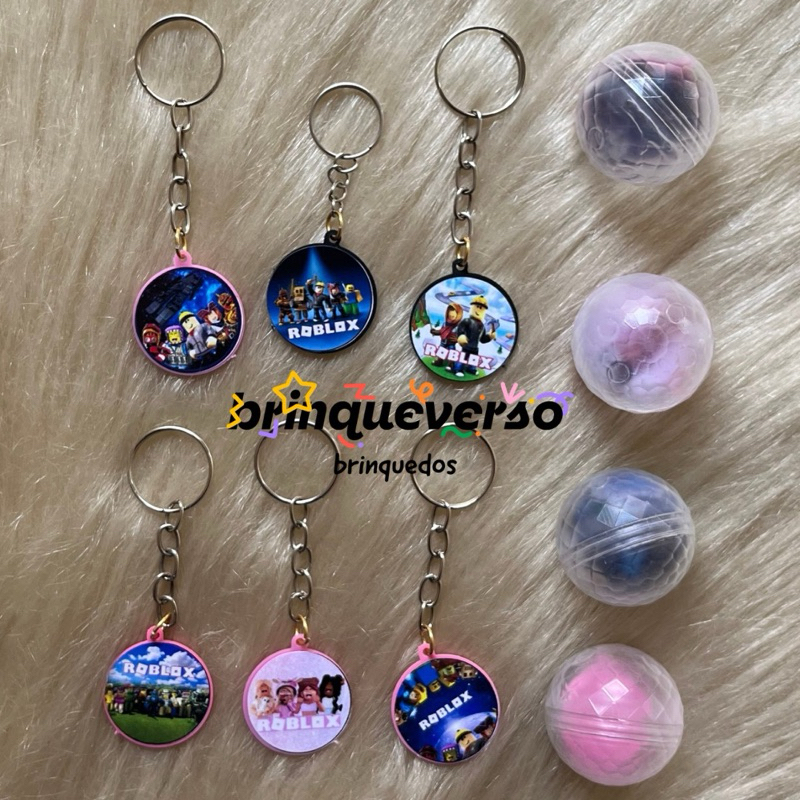 10/40UN Chaveiros Roblox. Ideal para Lembrancinhas de Festas Roblox ...