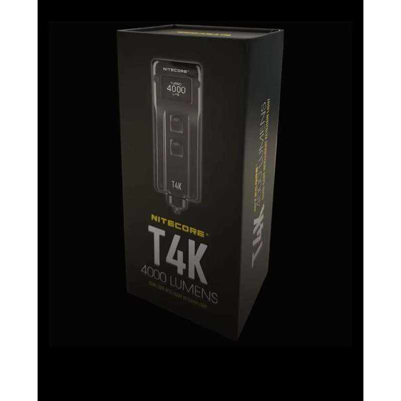 NITECORE T4K Lanterna LED Tocha Luz 4000 Lumens 5 Modos de Iluminação ...