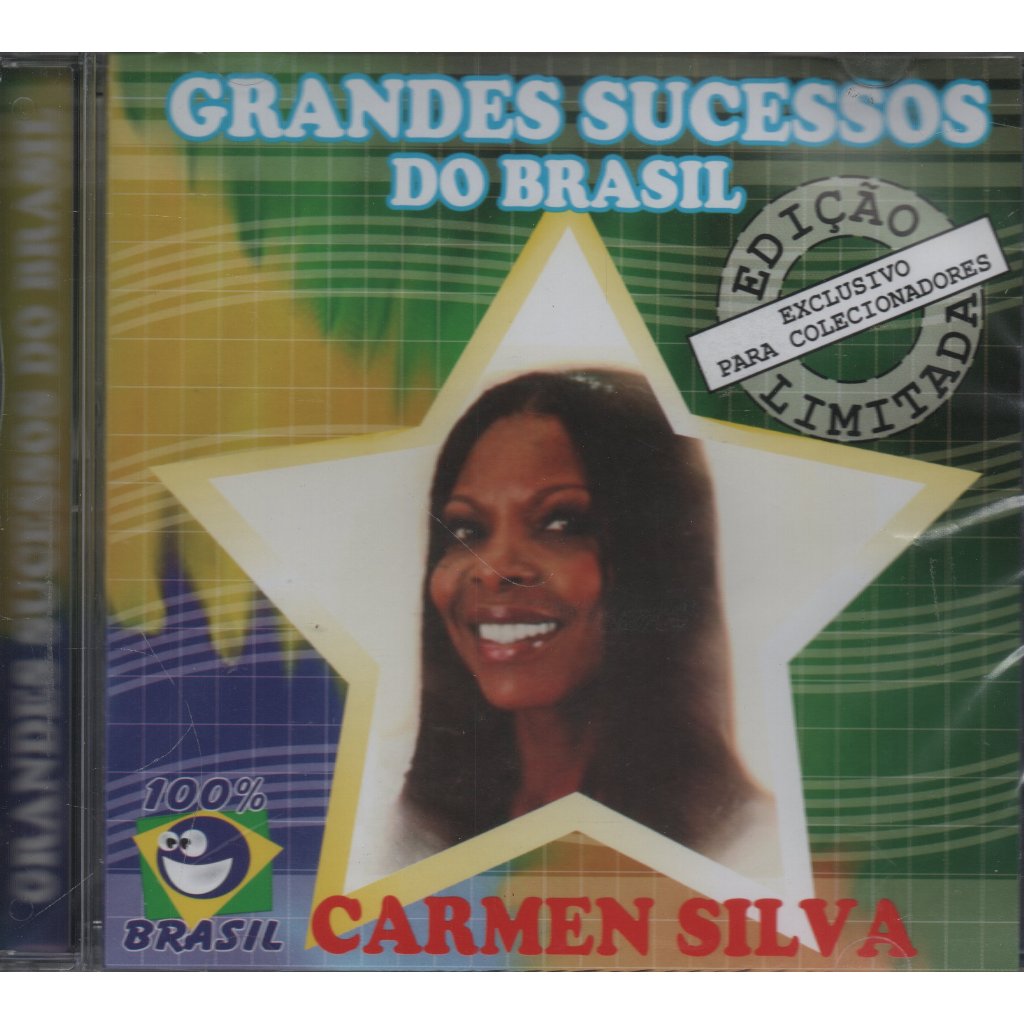 Cd Carmen Silva - Grandes Sucessos Do Brasil | Shopee Brasil