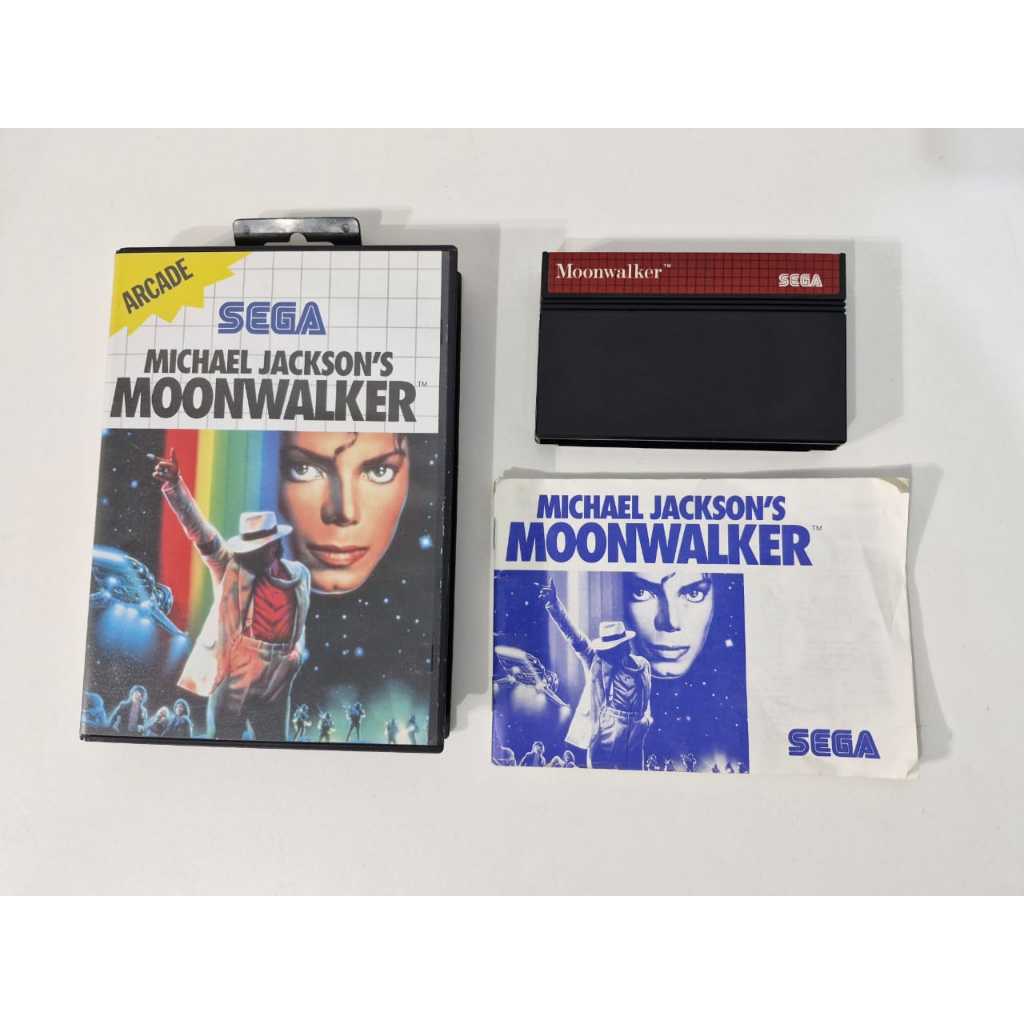 Moonwalker para Master System - Completo, Original | Shopee Brasil