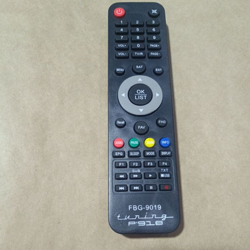 Controle remoto receptor Tunning P918-P920-P930 9019 | Shopee Brasil