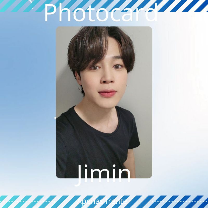 Photocard fanmade jimin BTS | Shopee Brasil
