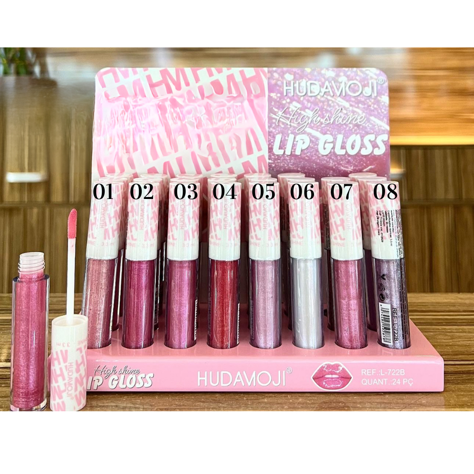 Lip Gloss Labial Com Brilho HUDAMOJI (Dupe Franciny Ehlke) | Shopee Brasil