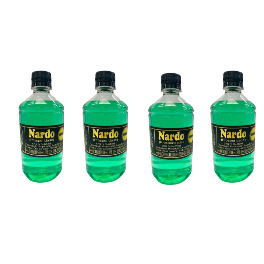 Kit 04 de Óleo Nardo 500ml | Shopee Brasil