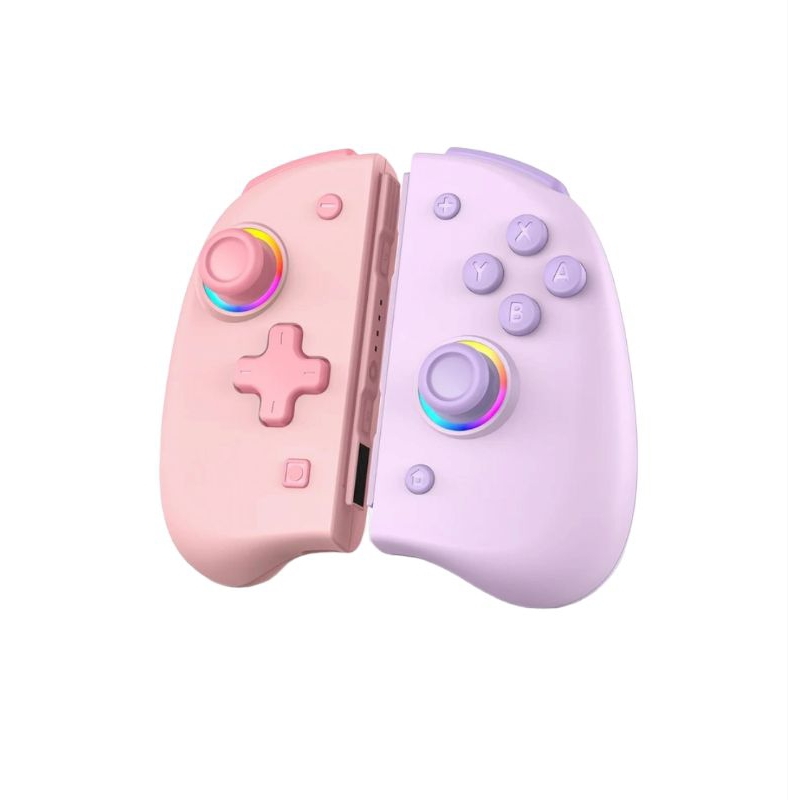 controle confortável joycon IINE elite Rosa candy para Nintendo switch ...