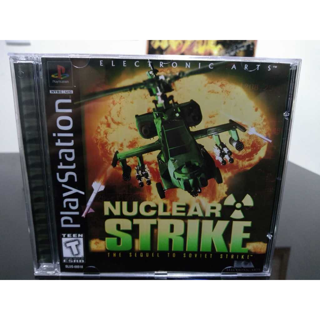Nuclear Strike (Patch) ~ PS1 midia preta | Shopee Brasil