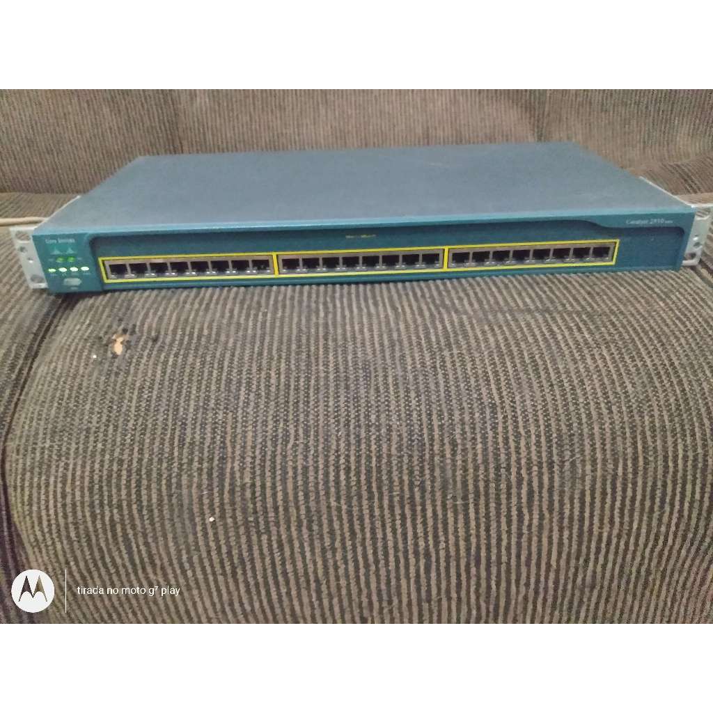 Switch Cisco Catalyst 2950 Series 24 Portas profissional bom estado ...
