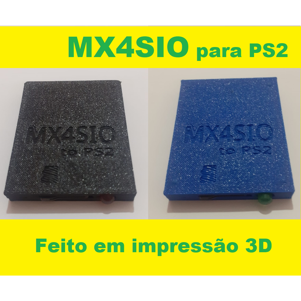MX4SIO Adaptador leitor cartão de memória para PS2 Sistema OPL - Corre ...