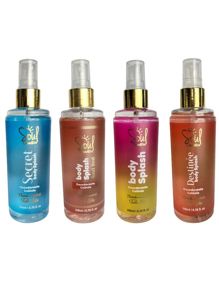 Perfume Body Splash Desodorante Colônia Soul Cosméticos | Shopee Brasil