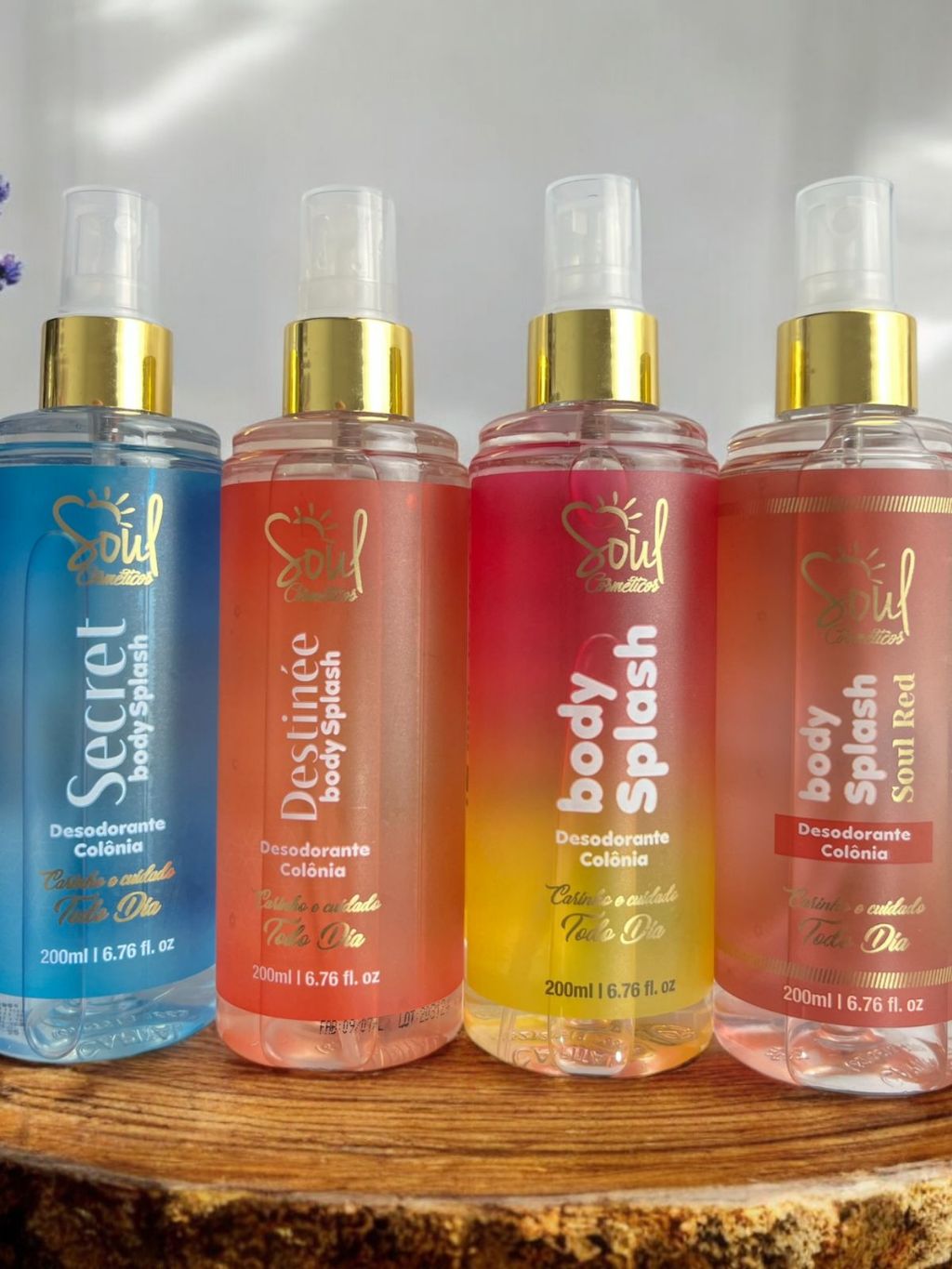 Perfume Body Splash Desodorante Colônia Soul Cosméticos | Shopee Brasil
