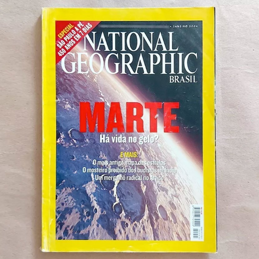 Revista National Geographic Jan2004 45 Marte Vida Sp S2 | Shopee Brasil
