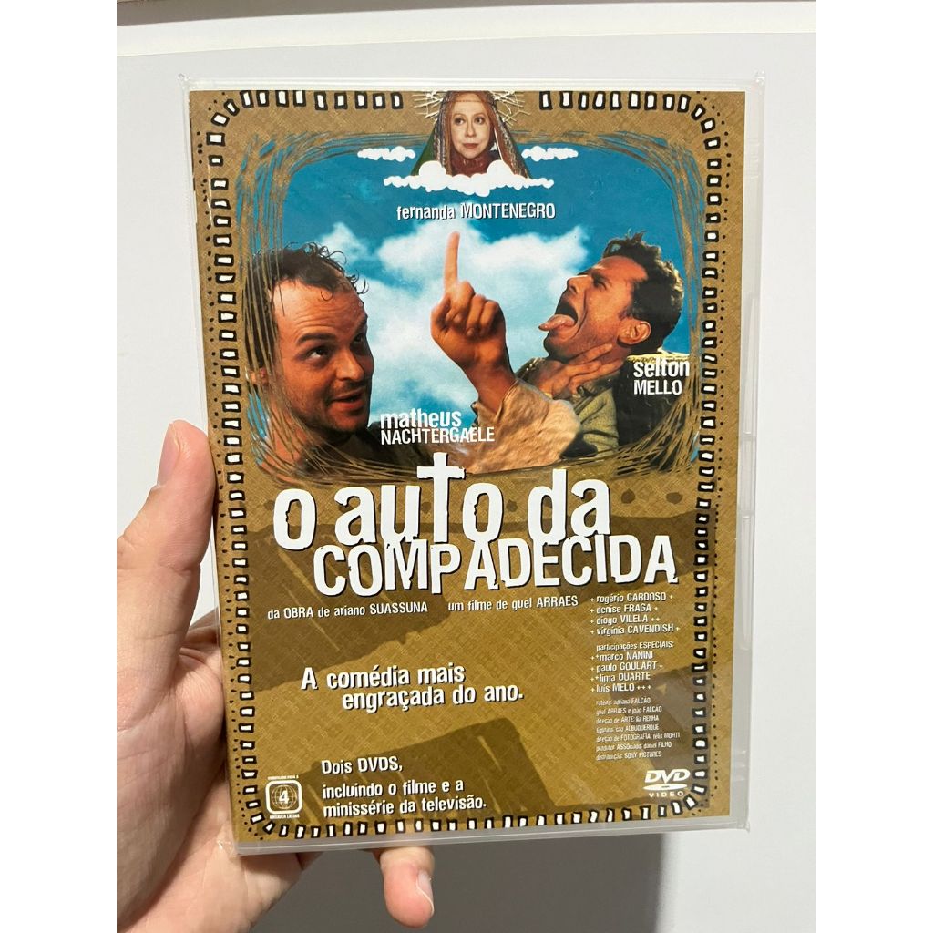 DVD O Auto da Compadecida Duplo | Shopee Brasil