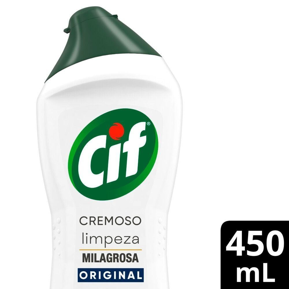 Multiuso CIF Cremoso Limpeza Milagrosa Original 450ml | Shopee Brasil