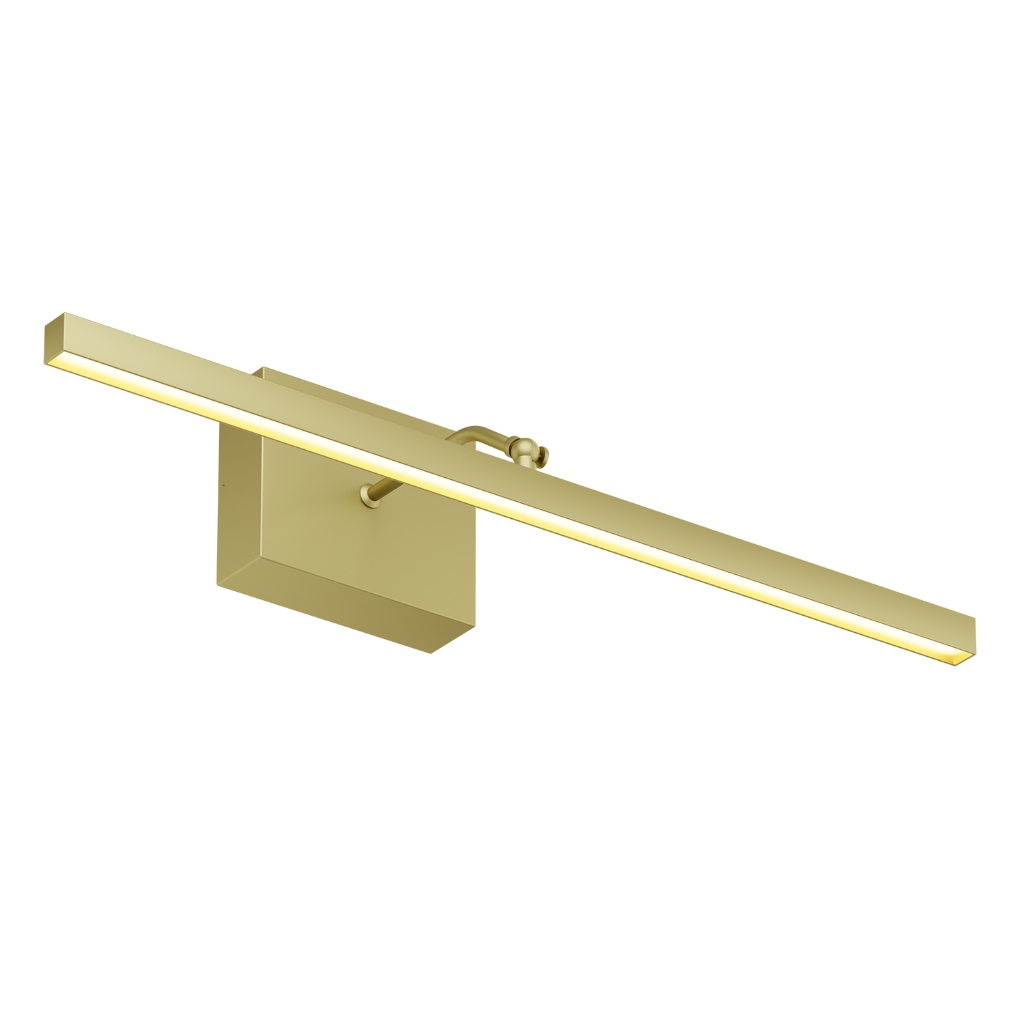 Arandela LED Linear 50cm Espelho Quadro Articulada Interno Alumínio ...